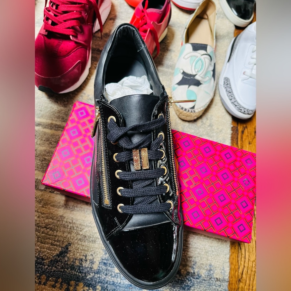 Single Shoe Versace Collection Low Top Side Zip (Righ… - Gem